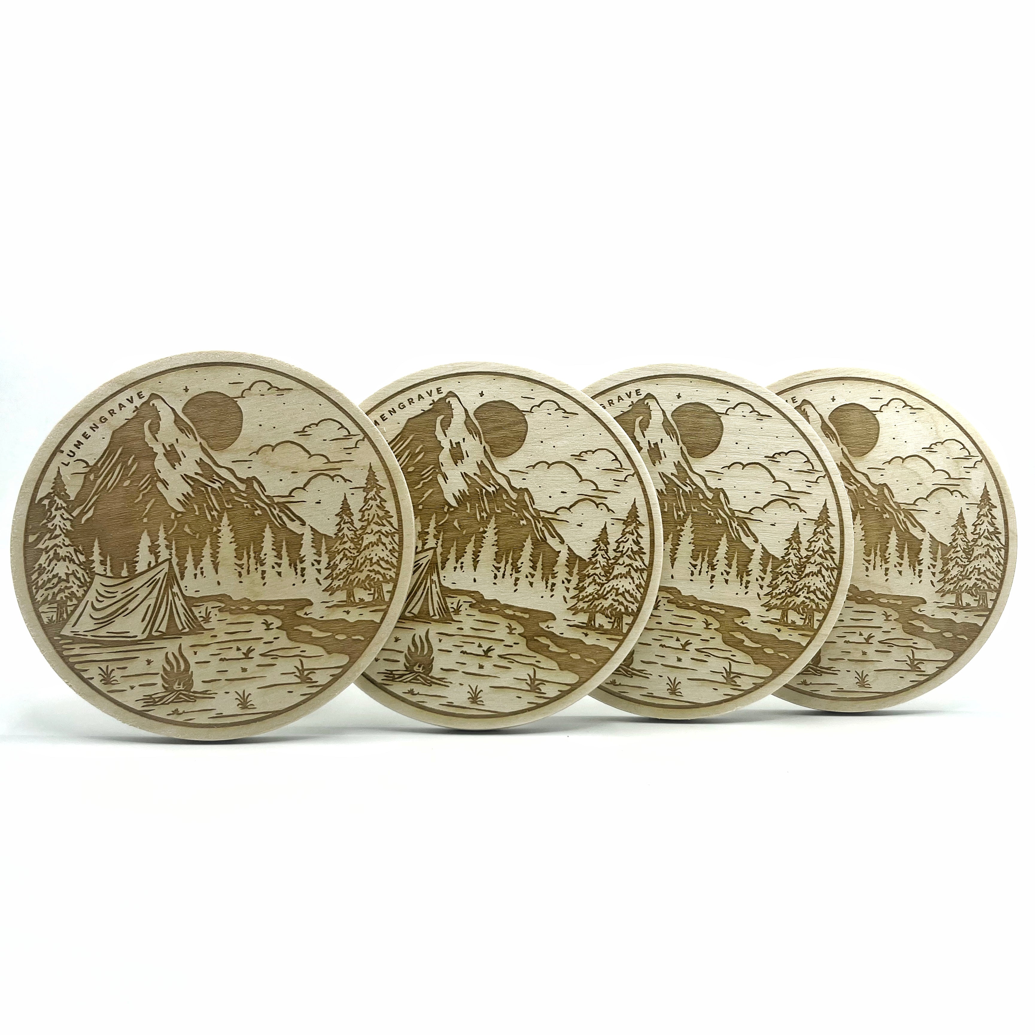 MOUNTAINS & NATURE Coaster Collections